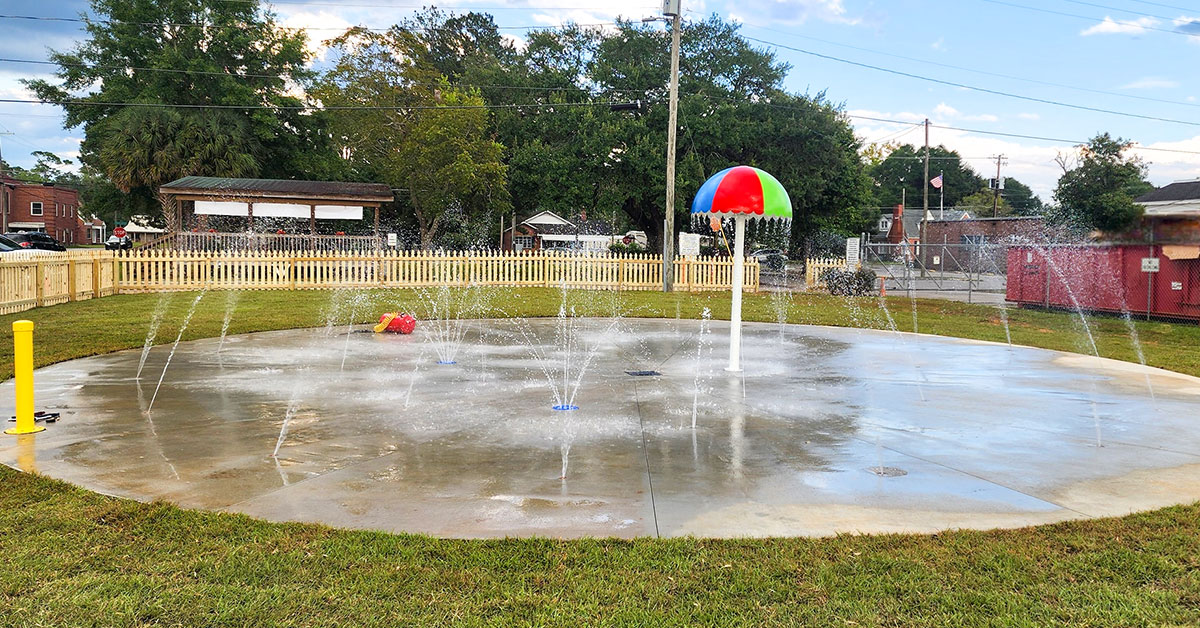 New Splash Pad Opens In Flomaton : NorthEscambia.com