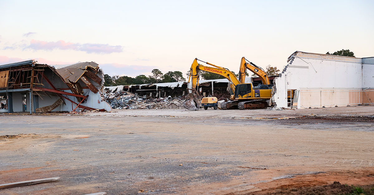 Demolition Paves Way For Construction Of New Costco On Nine Mile Road ...