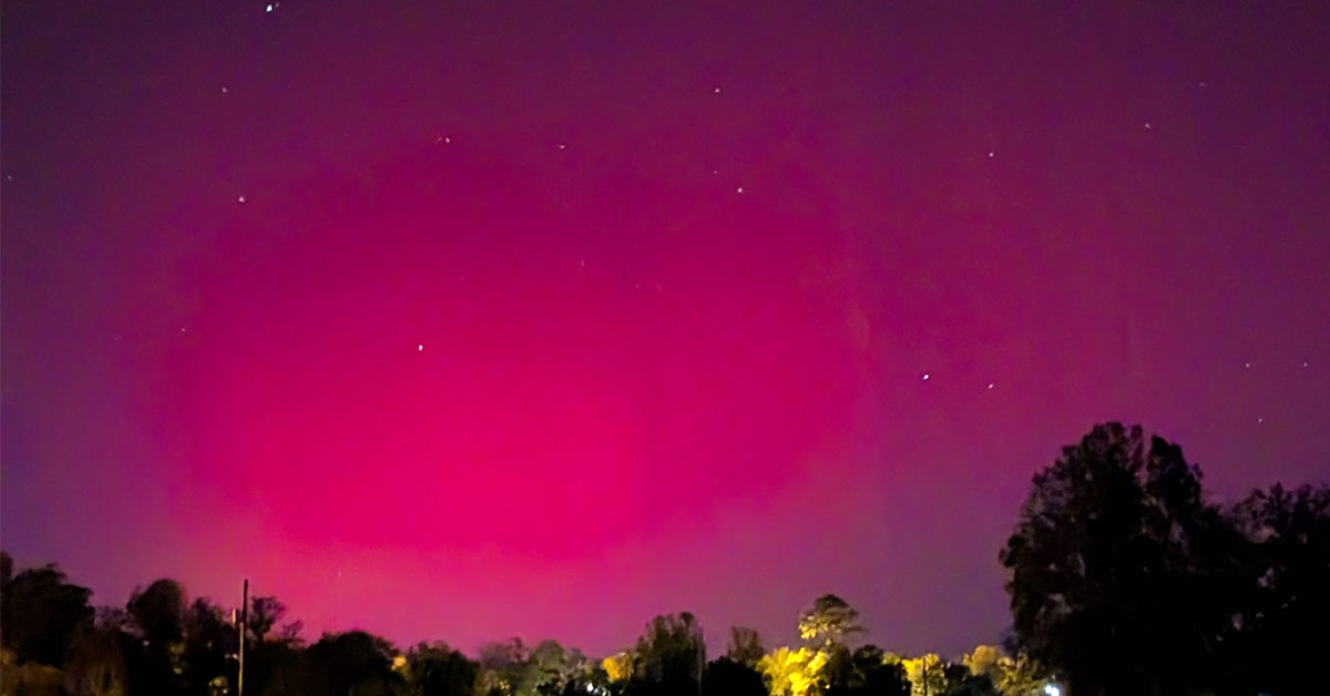 Amazing Sight: Northern Lights Over North Escambia Area : NorthEscambia.com