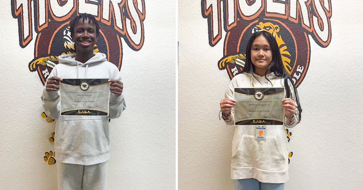 Ransom Middle School Names Students Of The Month : NorthEscambia.com