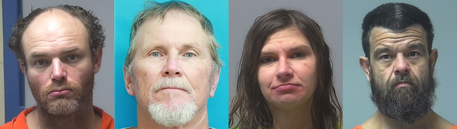 Flomaton Police Arrest Four On Dozens Of Charges, Fifth Suspect Sought ...