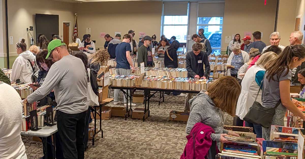 Library Book Sale Today: $7 For A Paper Bag Of Books : NorthEscambia.com