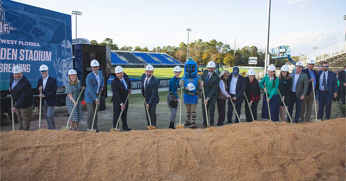 UWF Breaks Ground On New Stadium : NorthEscambia.com
