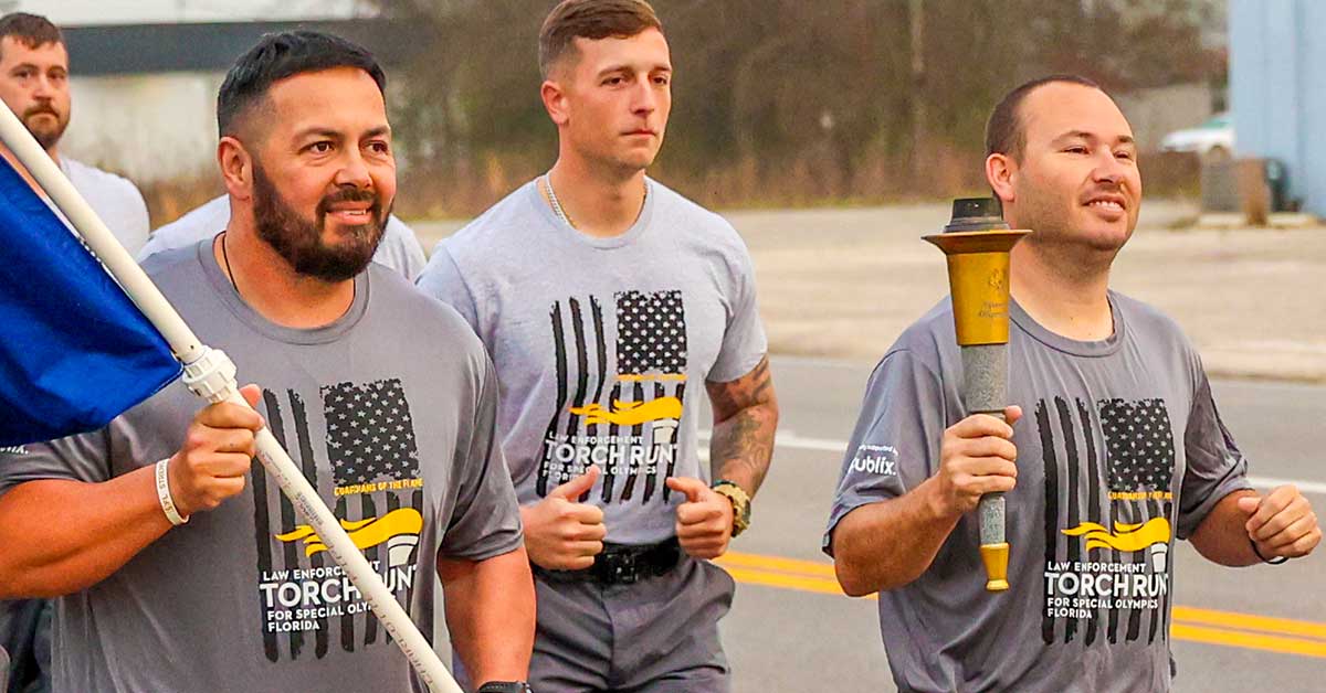 Florida Special Olympics Torch Run Begins In Century (With Gallery ...