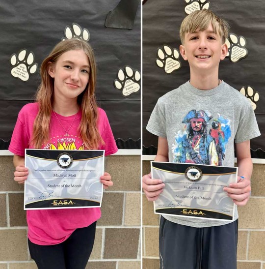 Ransom Middle School Names Students of The Month : NorthEscambia.com