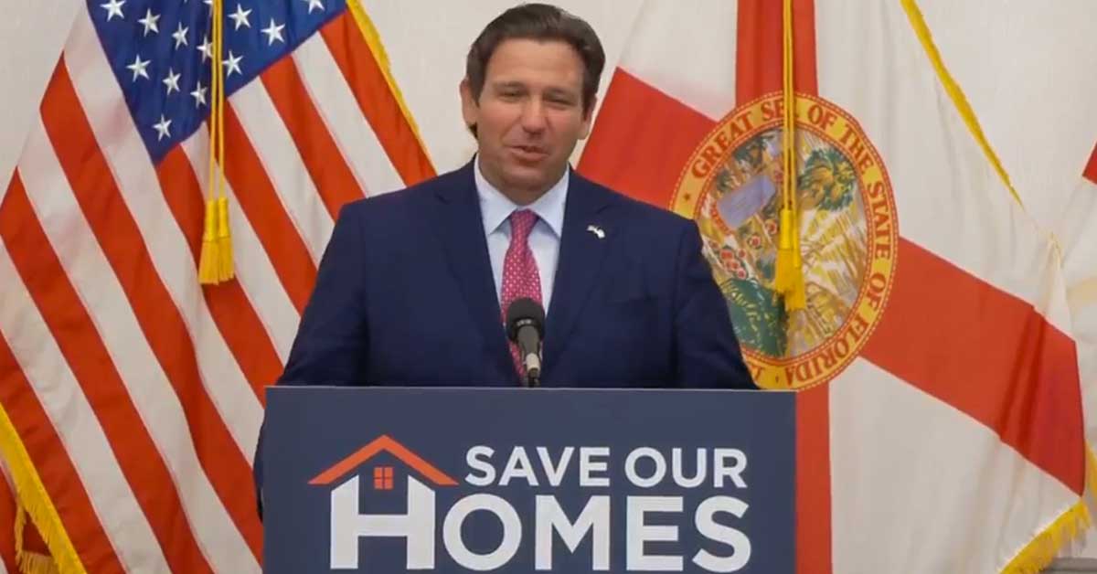 DeSantis Call Special Session Hoping To End Homestead Property Taxes ...