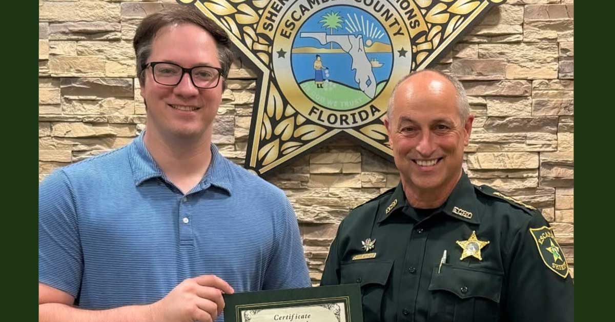 Robert ‘Bobby’ Govoni Named ECSO Employee Of The Month : NorthEscambia.com