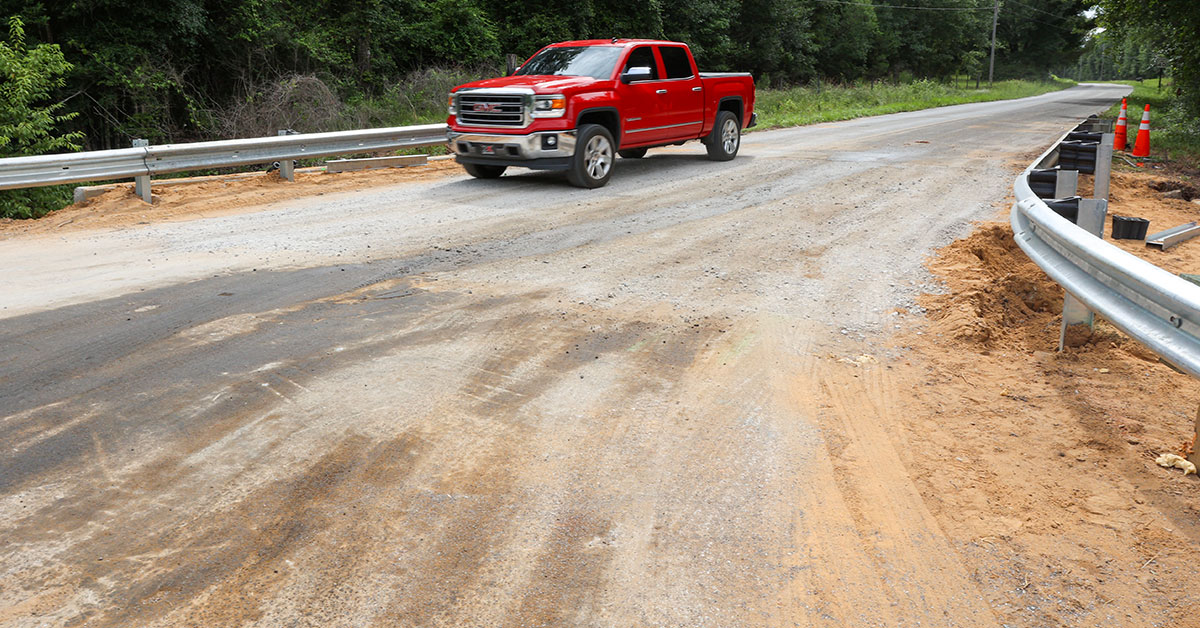 West Bogia Road Open To Traffic; Paving Delayed By Forecasted Rain ...